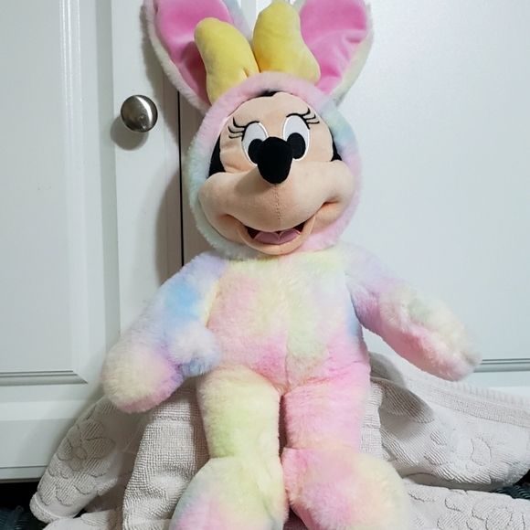 Disney | Toys | Disney Store Minnie Mouse Easter Bunny Plush 220 | Poshmark